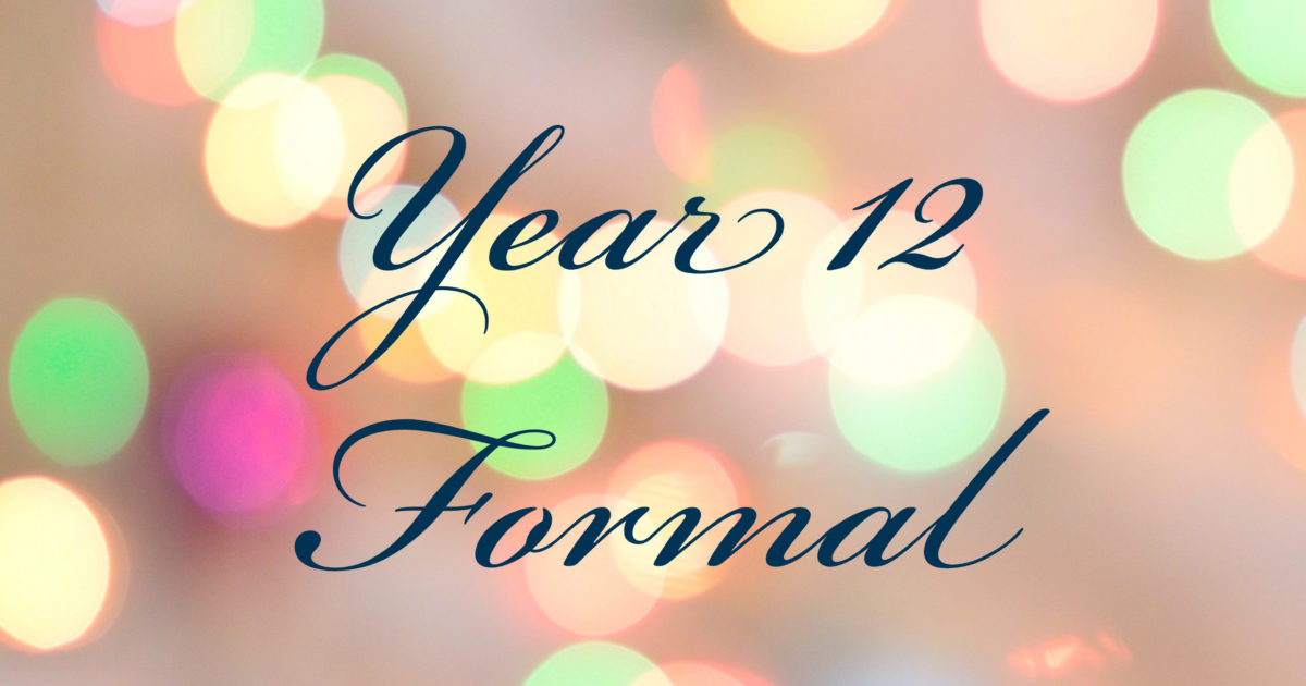 Year 12 Formal 2023 • Emmaus Christian College