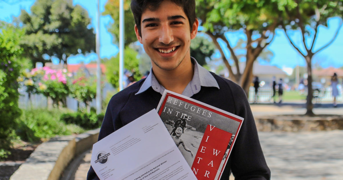 Matthew (Year 10) wins National History Challenge • Emmaus Christian ...